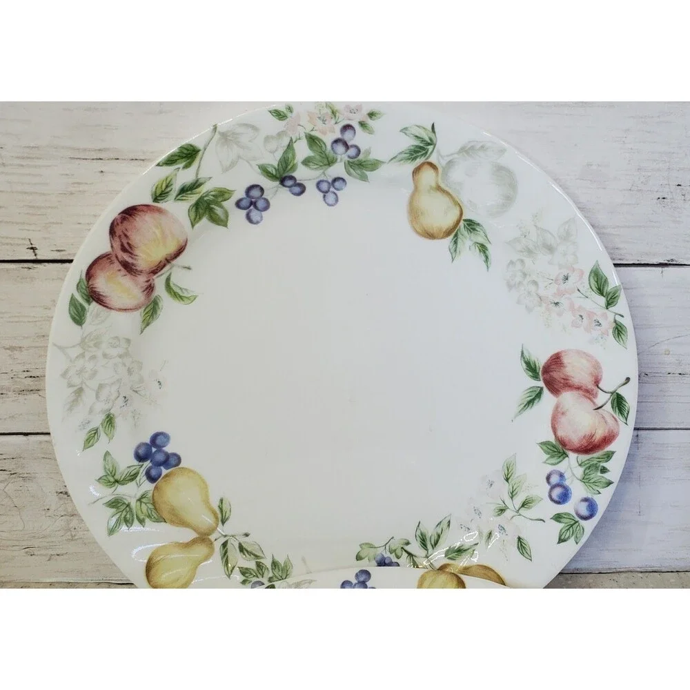 Corelle | Dining | Corelle Chutney Dinner Plates Set Of 7 25 Fruit ...